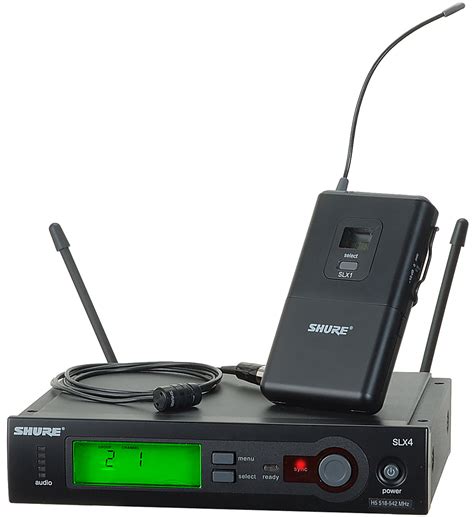Shure Slx Wireless Bodypack System With Wl185 Mic G5 494 518 Mhz