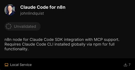 Claude Code For N8n Mcp Servers · Lobehub