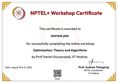 Sanyam Jain On Linkedin Learning Iitmadras Nptel Neverstoplearning