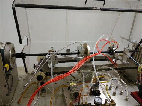 The Restructured Test Rig The Rotor Bearing System Is Similar To