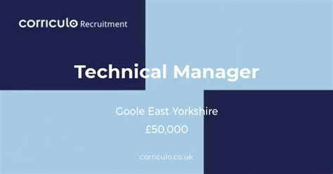 corriculo recruitment on linkedin technical manager