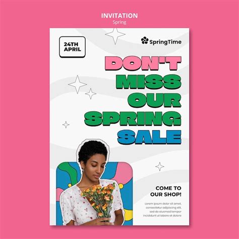 Free Psd Spring Template Design