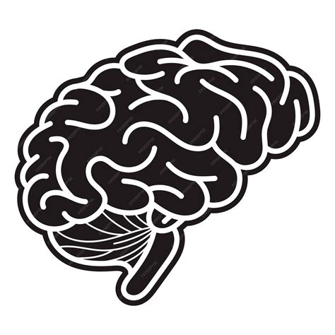Premium Vector Human Brain Icon Simple Illustration Of Human Brain Vector Icon For Web Design