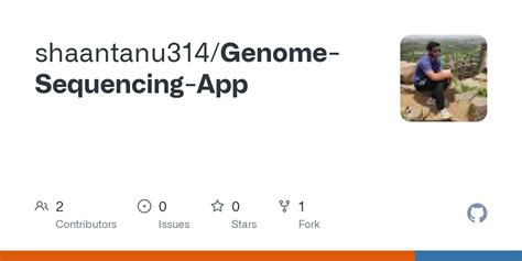 GitHub Shaantanu Genome Sequencing App