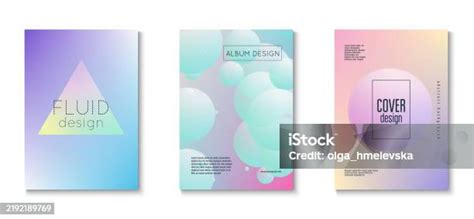 3d 모양 힙스터 배너 사이버펑크 생생한 포스터 최소한의 배경 보라색 그라디언트 세트입니다 추상 포스터 Multyplying 원형 그림입니다 핑크 3d 모양 0명에 대한