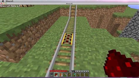 Minecraft New Rail Types Youtube