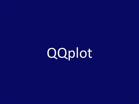 Qqplot Youtube