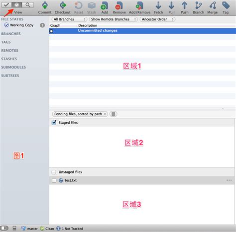 Git笔记一—— Commit Checkout 进击的马斯特