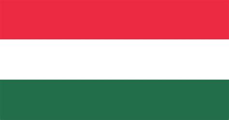 헝가리 국기의 그림 무료 벡터