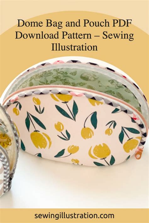 Dome Bag And Pouch Pdf Download Pattern Pouch Bags Pattern