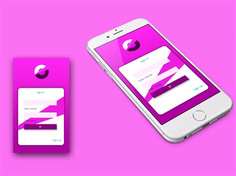 New Mobile Login UI Design On Behance