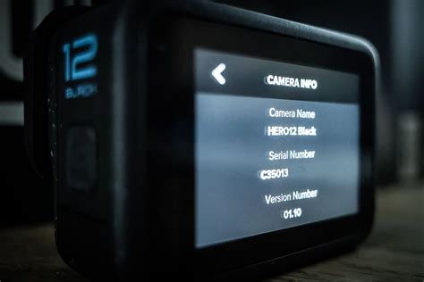 How To Find The Serial Number On A Gopro Hero12 Black