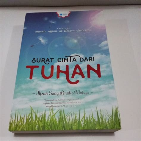 Jual Novel Islam Original Surat Cinta Dari Tuhan Kisah Sang Penulis Wahyu Shopee Indonesia