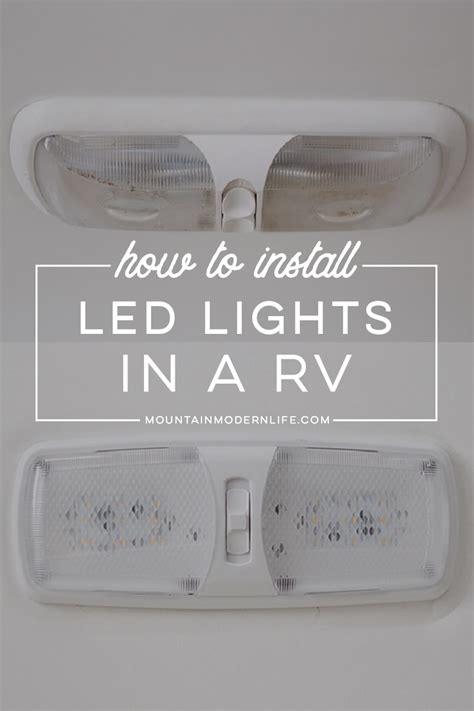 How To Install LED Lights In A RV MountainModernLife Com