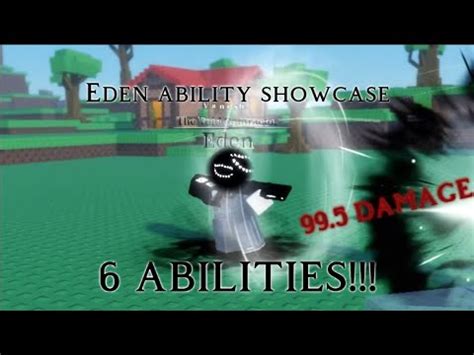 Eden Ability Showcase Sols Rng Youtube