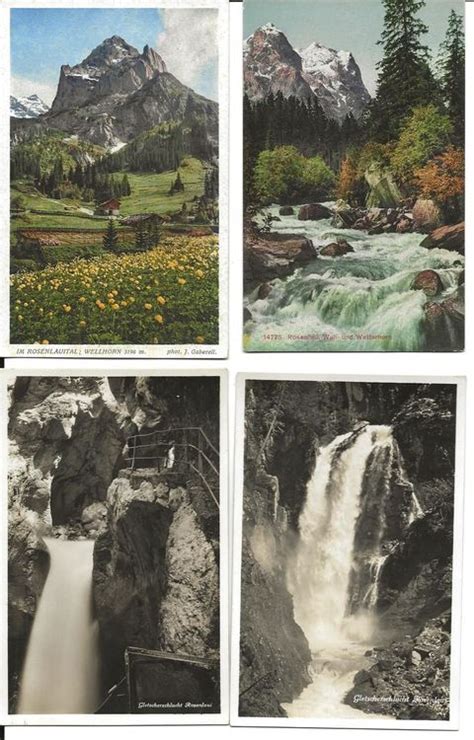 Rosenlaui Be 4ak Rosenlauital Ab 1930 Alle Sehr Gut Erhalte Neu Gemäss Beschreibung In