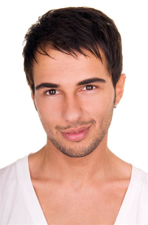 Smiling Man Stock Photo Image Of Grass People Adult