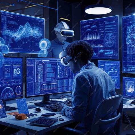 Premium Photo Data Science And Big Data Technology Scientist