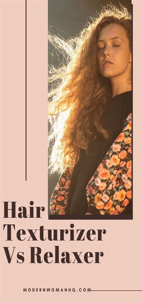 The Difference Between A Hair Texturizer And A Relaxer