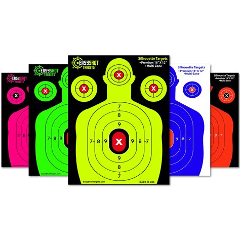 Buy Easy Targets Shooting Targets 12 X 18inch Targets Highly Visible