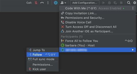 Getting Started With Code With Me Webstorm Documentation