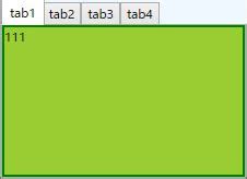 TabControlC WPF Once And Only