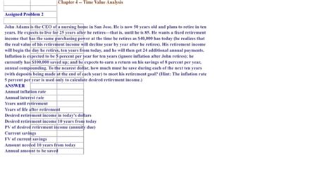 solved chapter 4 time value analysis assigned problem 2