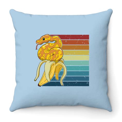 Python Lover Retro Snake Lover Pythonidae Snake Owner Banana Ball