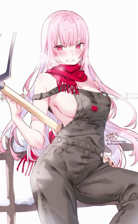 Kamiya Maneki Mori Calliope Hololive Hololive English Absurdres Commentary Highres Symbol