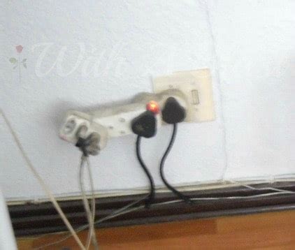 Hidden Wall Socket With A Blast