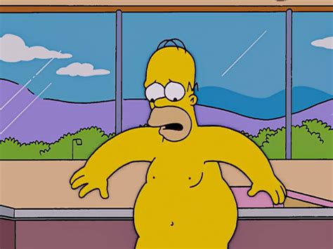 Shirtless Drawn Cartoon Boys And Men Naked Homer Simpson And Nelson Muntz