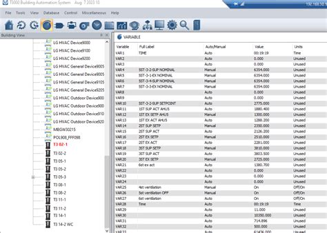 T3000 Random Data Troubleshooting Temco Controls Forum