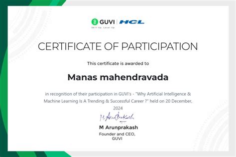 Gopal Manas Mahendravada On Linkedin Guvi Guvicourses Elearning
