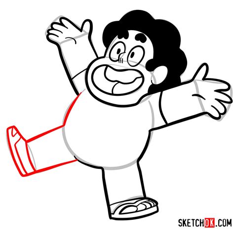 How To Draw Steven Universe Sketchok Easy Drawing Guides