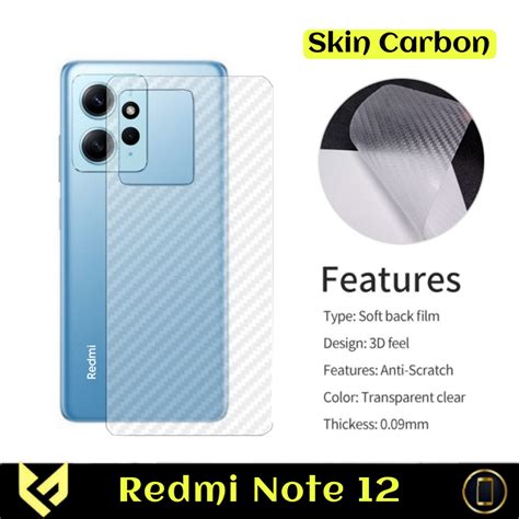 Jual Garskin Redmi Note G Redmi Pro G Redmi Note G Skin Carbon Anti Gores