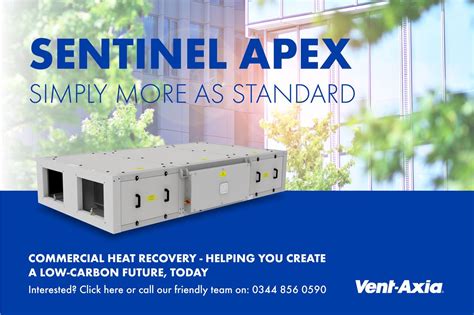 Vent Axia On Linkedin Vent Axia Sets A New Standard In Commercial Heat Recovery With The Launch…