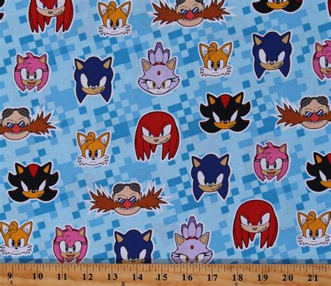 Sonic The Hedgehog Sewing Pattern