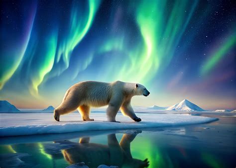 Ai产生的 冰熊 雪地 Pixabay上的免费图片