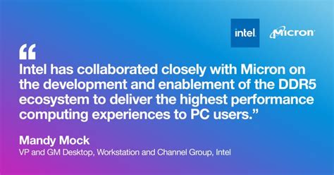 Micron Technology On Linkedin Ddr5 Intelcore