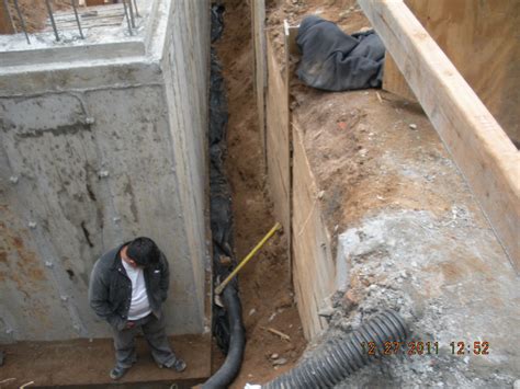 Foundation Drainage Installs Rather Easily Green Design Construct LLC