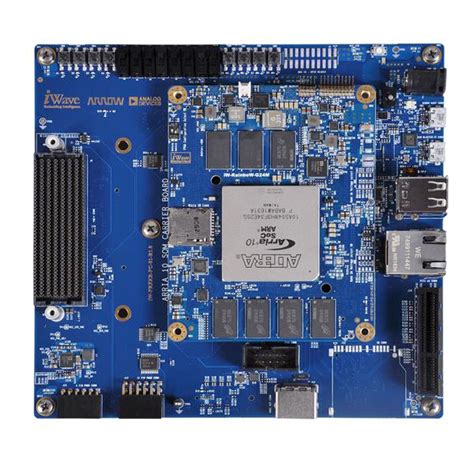 Arria 10 Soc 14ghz，1gb Ram用于hps，256mbit Qspi Flash，8gb Microsd Dev