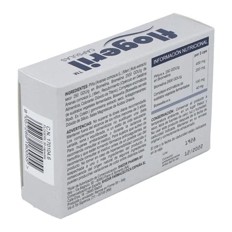 Flogeril 30 Cápsulas Alivio Natural Para Salud Articular Y Muscular