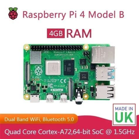 Jual Raspberry Pi 4 Model B 4GB RAM Shopee Indonesia