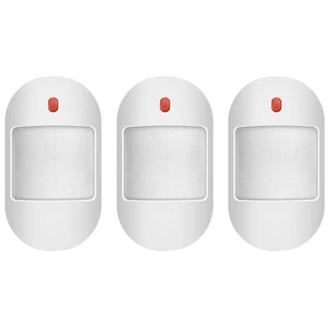 3pcs Enhanced Wireless Pir Motion Sensor Alarm Detector 433mhz Wireless Infrared Detector