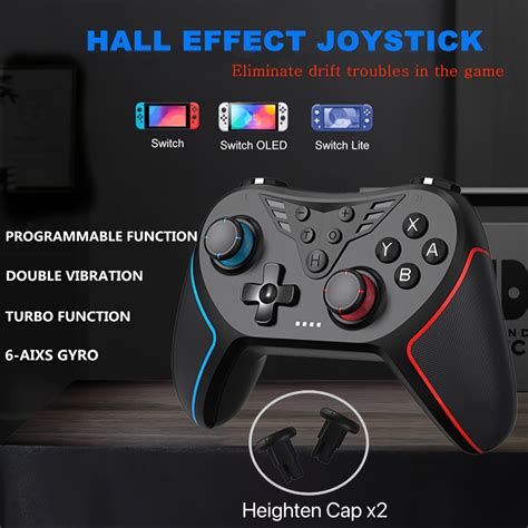 Wireless Gamepad With Hall Effect Switch Controller With 3d Hall Effect Joystick Todays Best