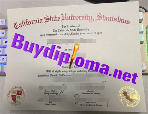 How To Buy Fake California State University Stanislaus Degree Fake College Diploma Fake