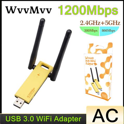 Realtek Rtl8812au Rtl8812bu Dual Band 1200mbps Wireless Usb Wifi Network Adapter Antenna Laptop