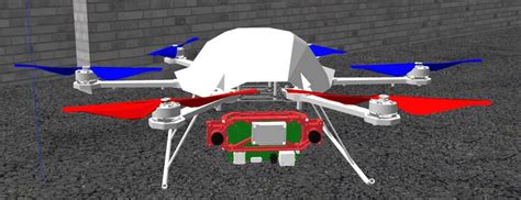 Simulated Astec Firefly Uav Equipped With Vi Sensor The Image Is