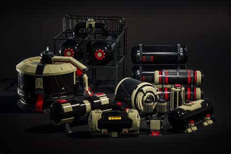 Scifi Barrels Props 3d Props Unity Asset Store