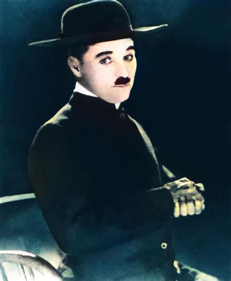 تصاویر رنگی شده و دیده نشده از چارلی چاپلین